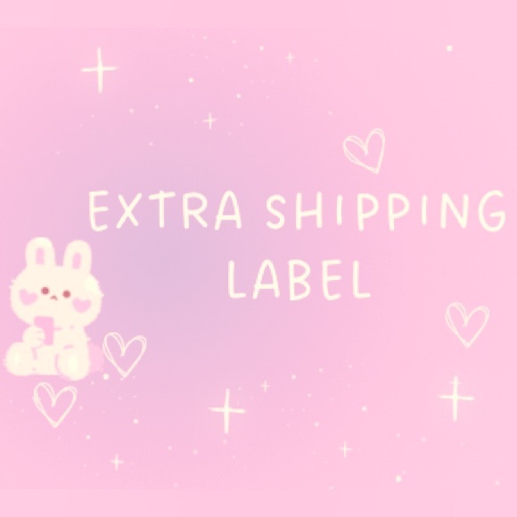 Other | Extra Shipping Label | Poshmark